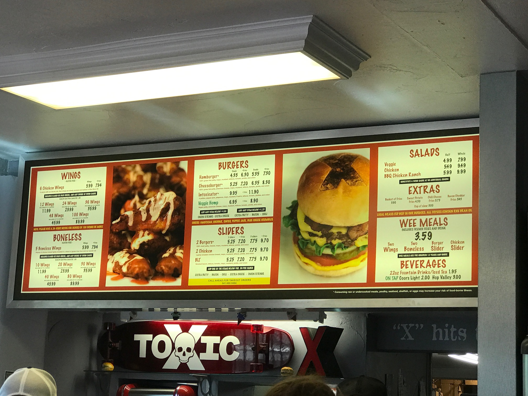 Toxic Wings & Fries – Eugene – Hey Willamette Valley