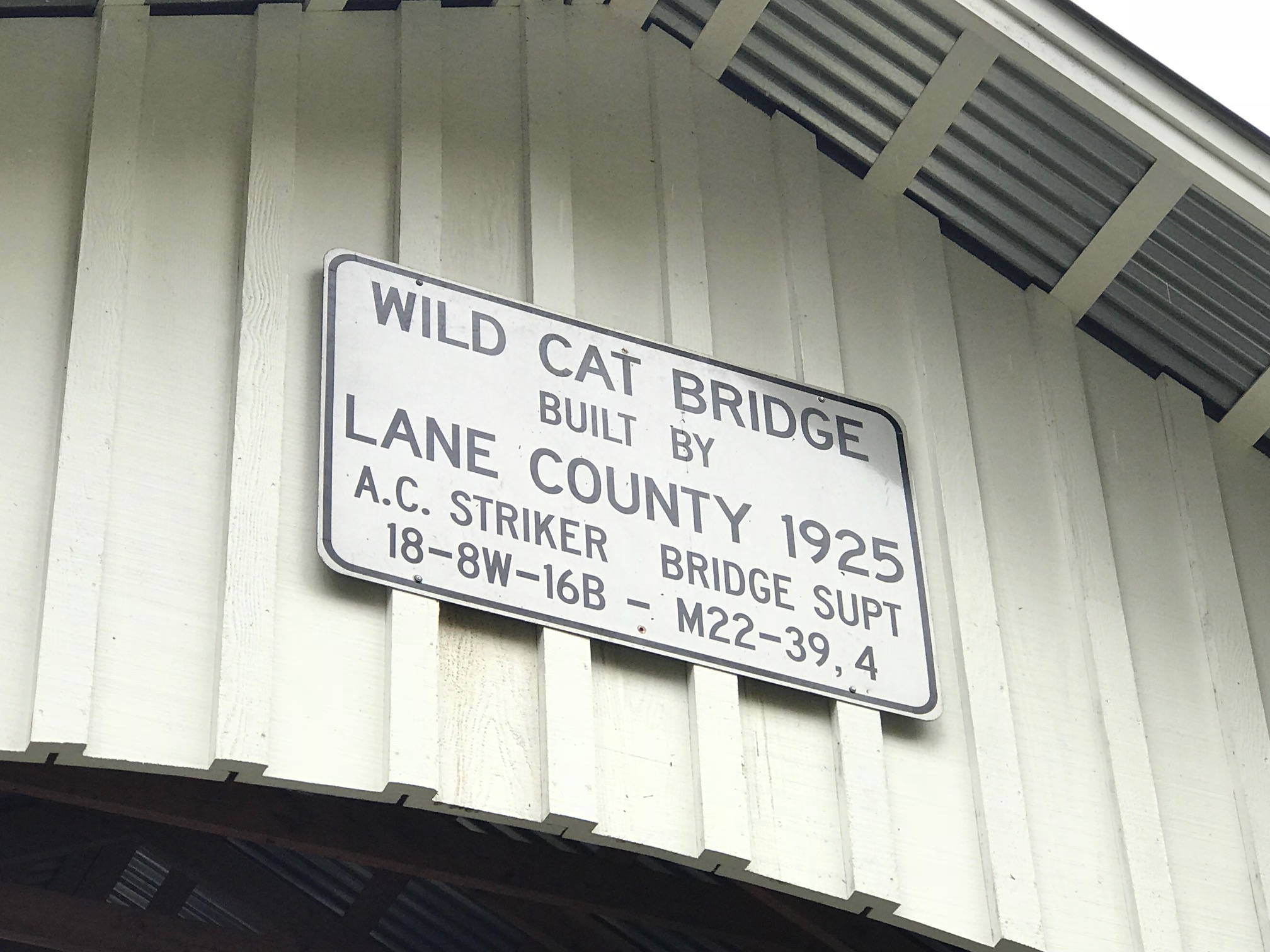 Wild Cat Bridge – Lane County – Hey Willamette Valley
